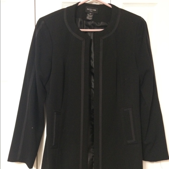 Focus 2000 | Jackets & Coats | Focus 200 Gorgeous Long Black Jacket ...